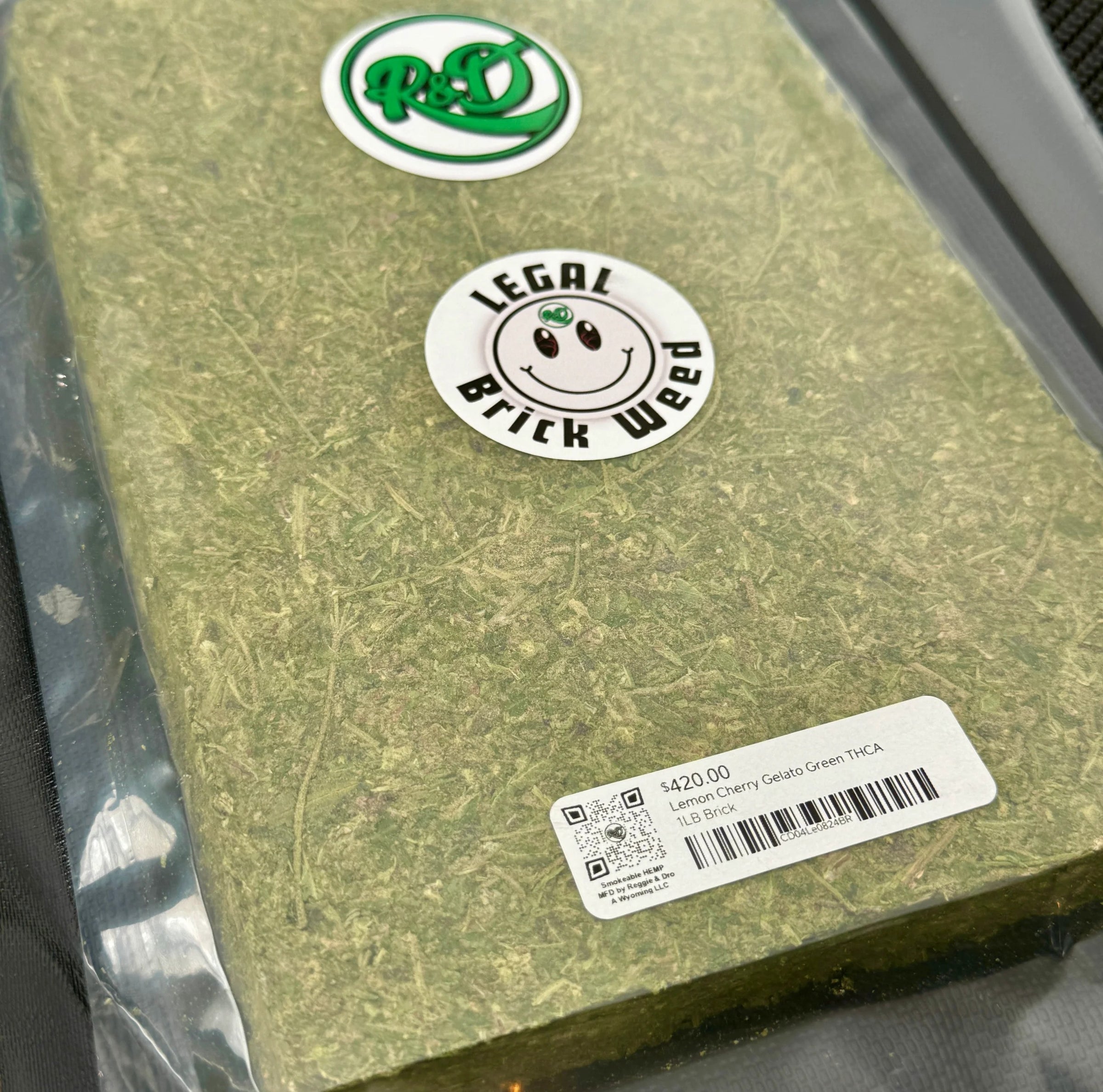 Lemon Cherry Gelato "Phat Purps" THC Brick | Texas THCA Cannabis ...